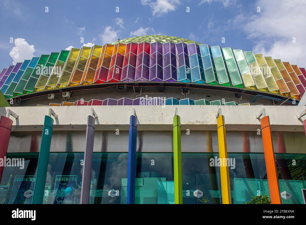 The colorful Pusat Sains Negara Kuala Lumpur (National Science Center ...