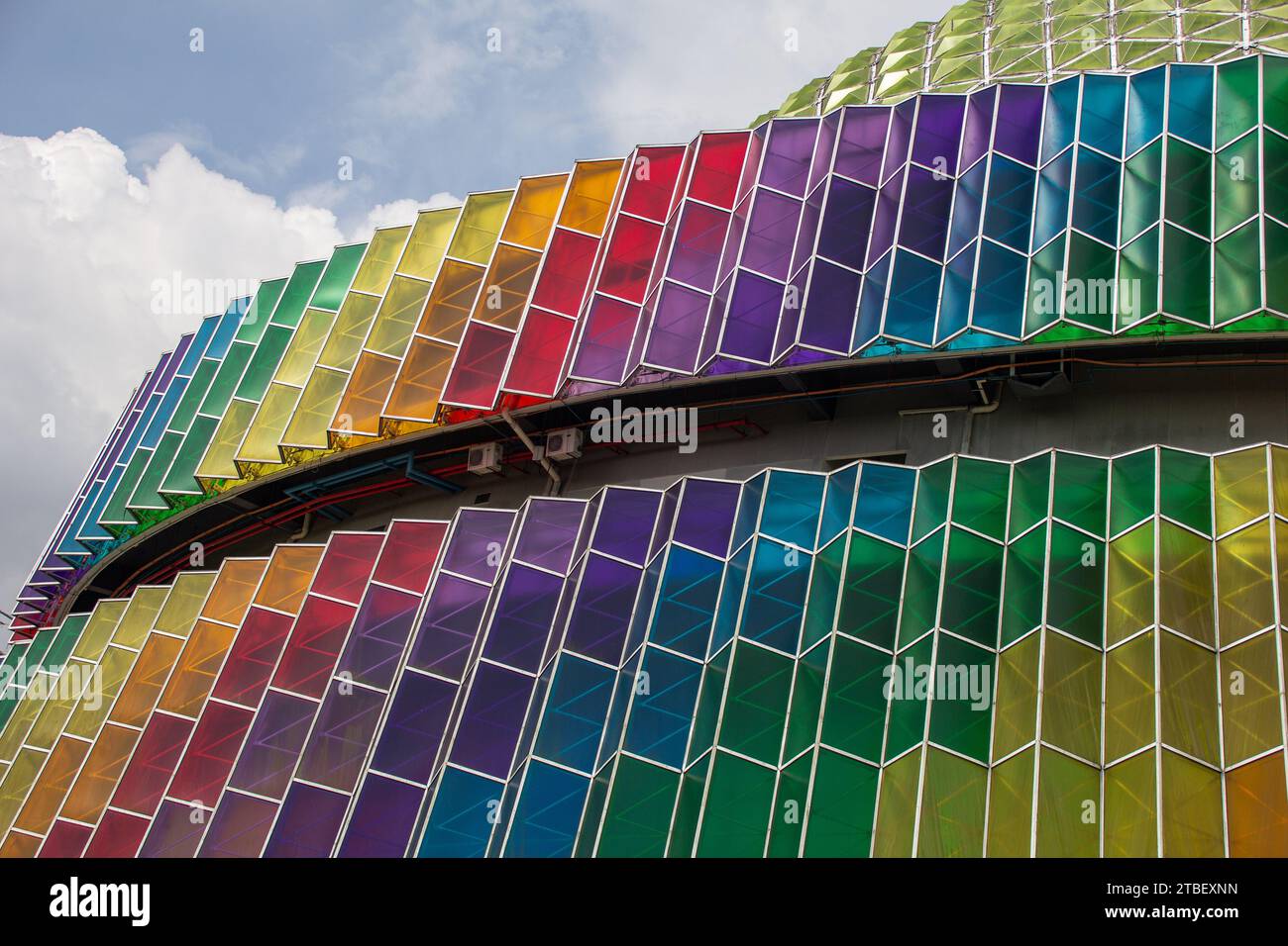 The colorful Pusat Sains Negara Kuala Lumpur (National Science Center ...
