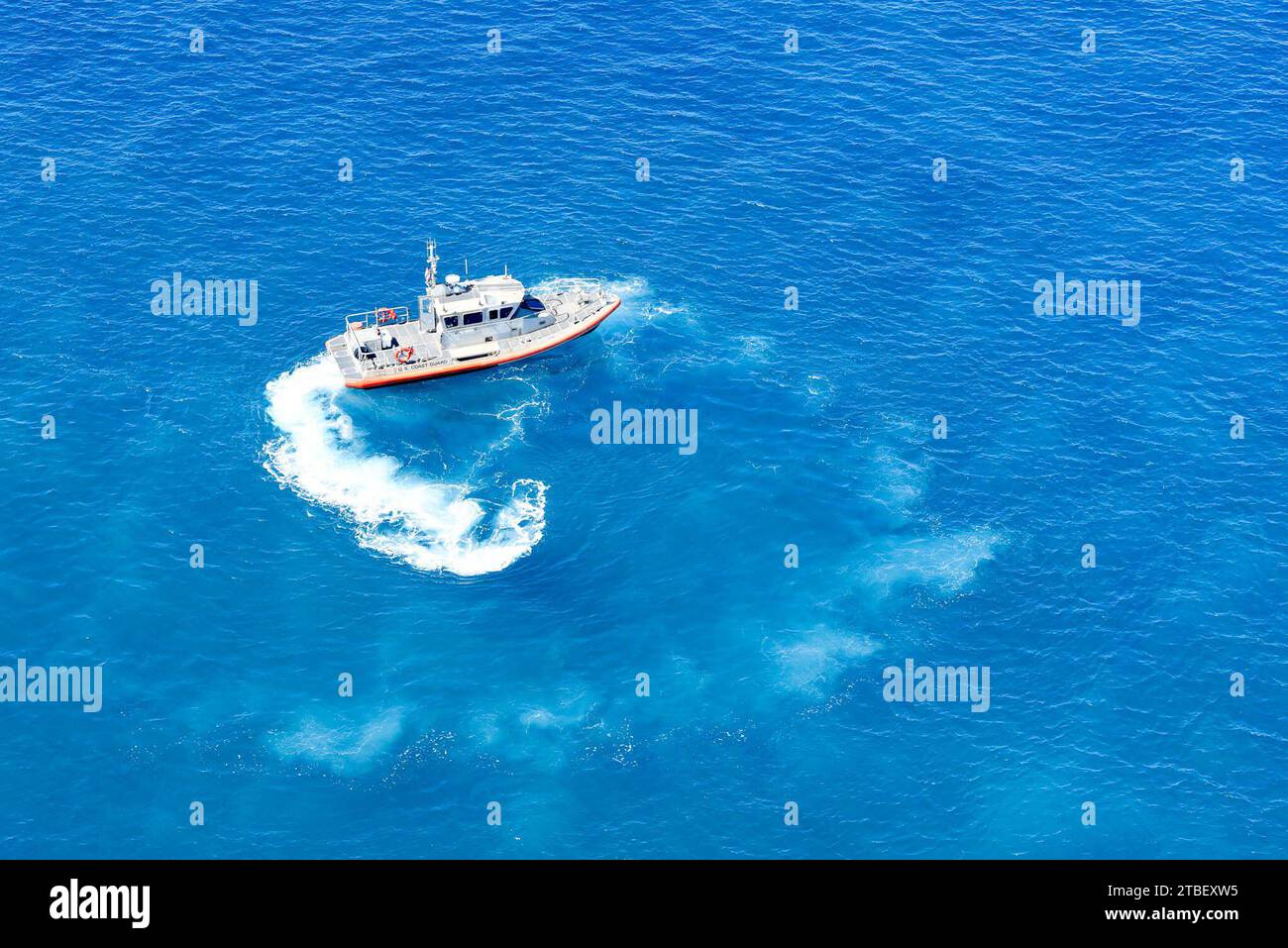 U.S. Coast Guard Station Maui crew, first responders to the Maui ...