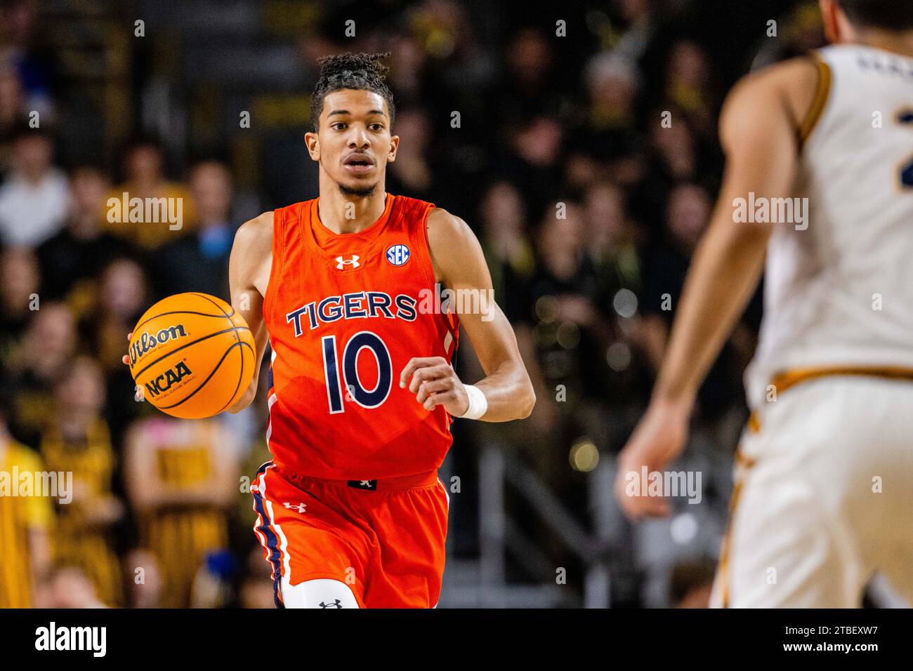 Boone, NC, USA. 3rd Dec, 2023. Auburn Tigers guard Chad Baker-Mazara ...