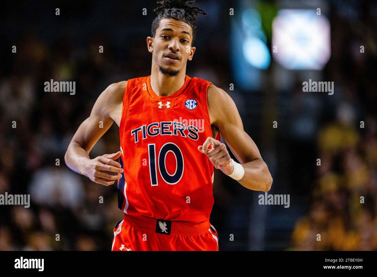 Boone, NC, USA. 3rd Dec, 2023. Auburn Tigers guard Chad Baker-Mazara ...