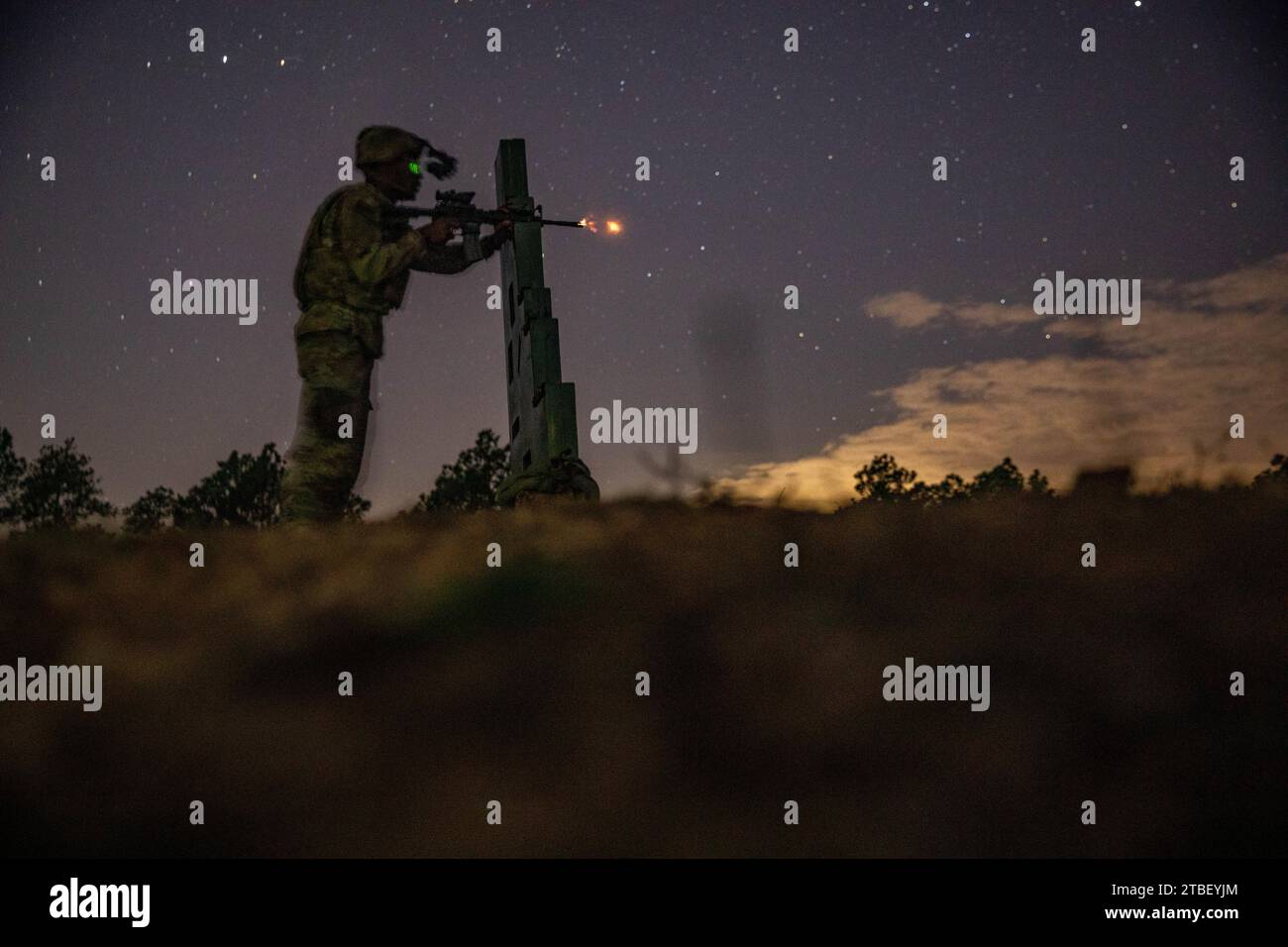 A Soldier assigned to Alpha Company, Group Support Battalion, 3rd ...