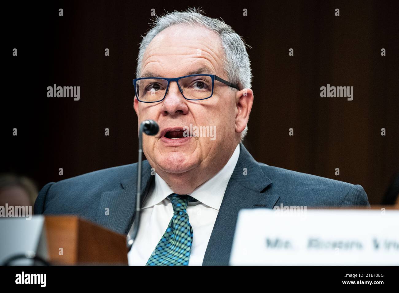 Washington, United States. 06th Dec, 2023. Ronald O'Hanley, CEO of ...