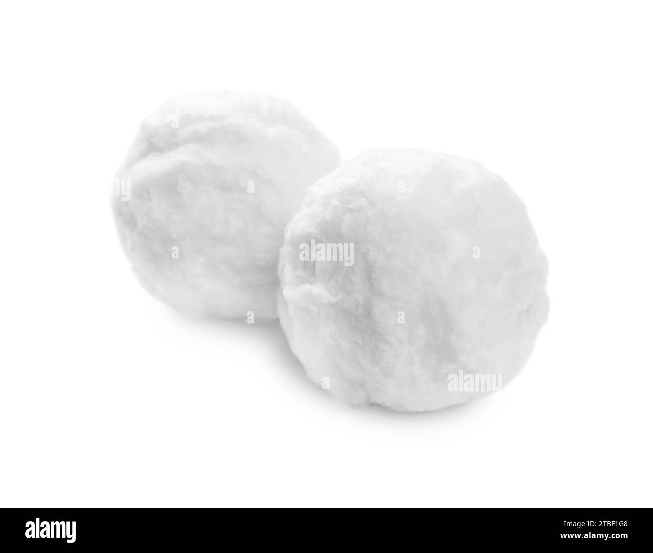 Balls of clean cotton wool isolated on white Stock Photo - Alamy
