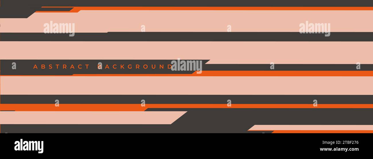 Abstract modern wide sports banner background design with horizontal ...