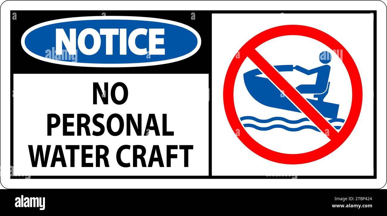 Personal watercraft sign hi-res stock photography and images - Alamy