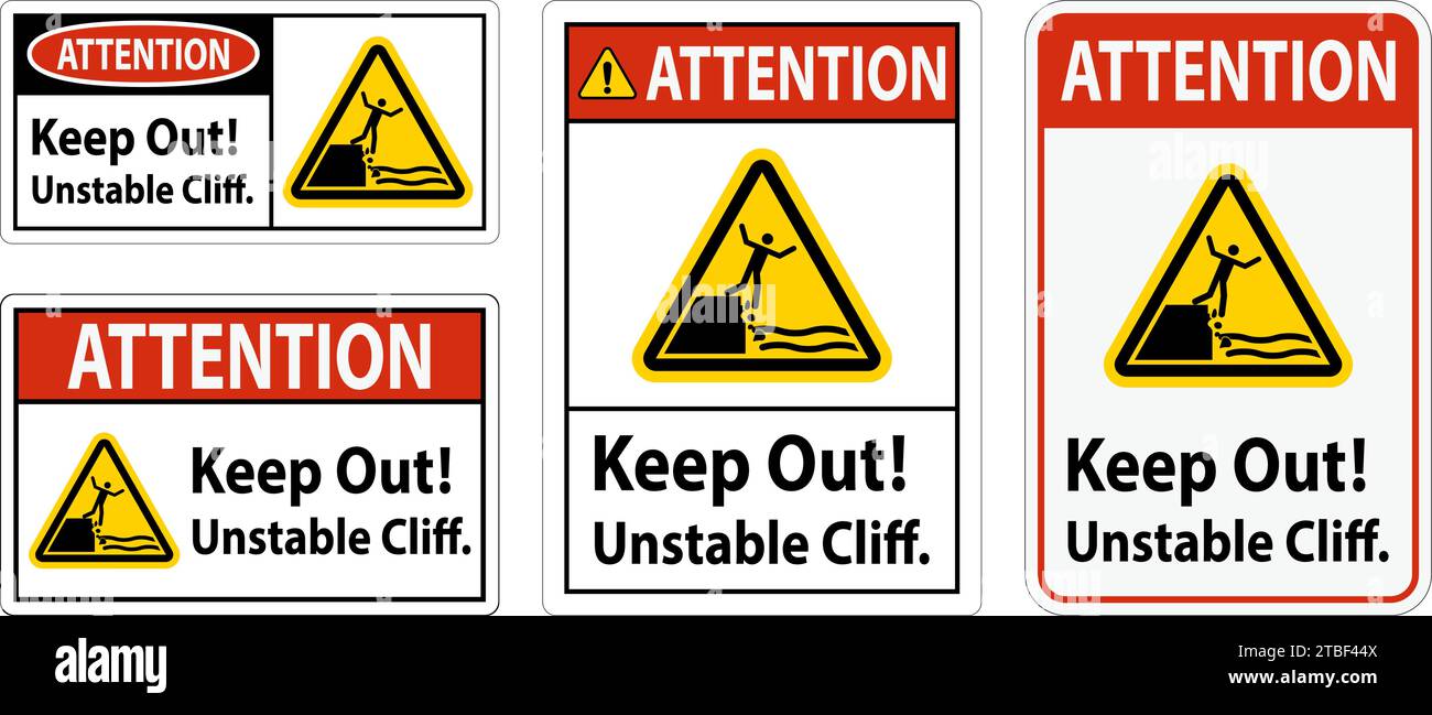 Keep out signpost Stock Vector Images - Alamy