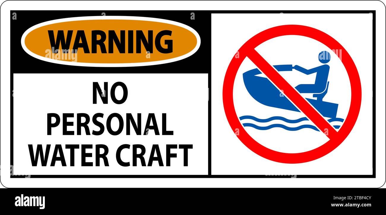 Personal watercraft sign hi-res stock photography and images - Alamy