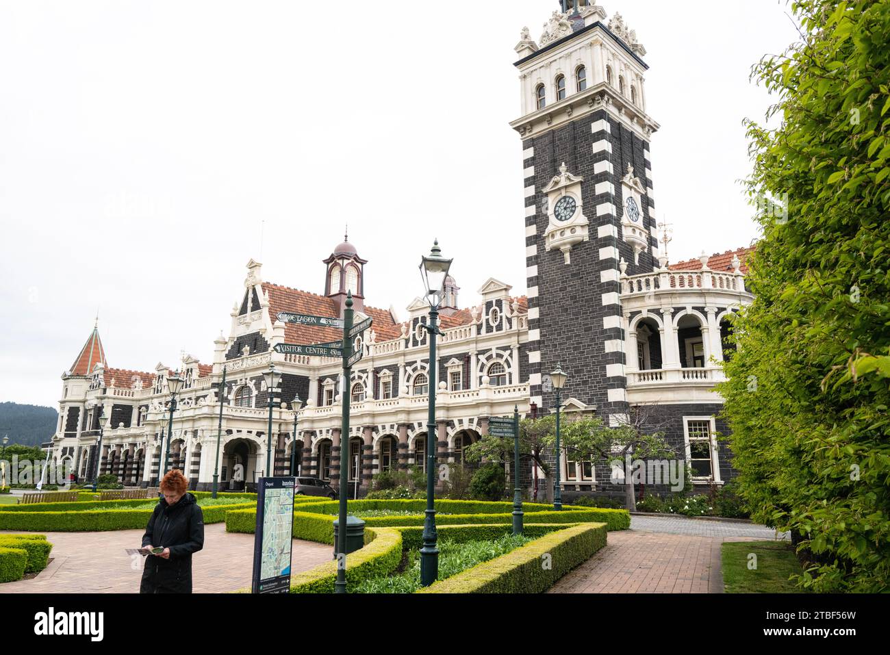 Road trip around the South Island of New Zealand. Dunedin City. Dunedin ...