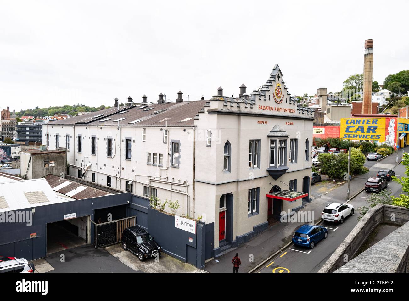 Road trip around the South Island of New Zealand. Dunedin City. Dunedin ...