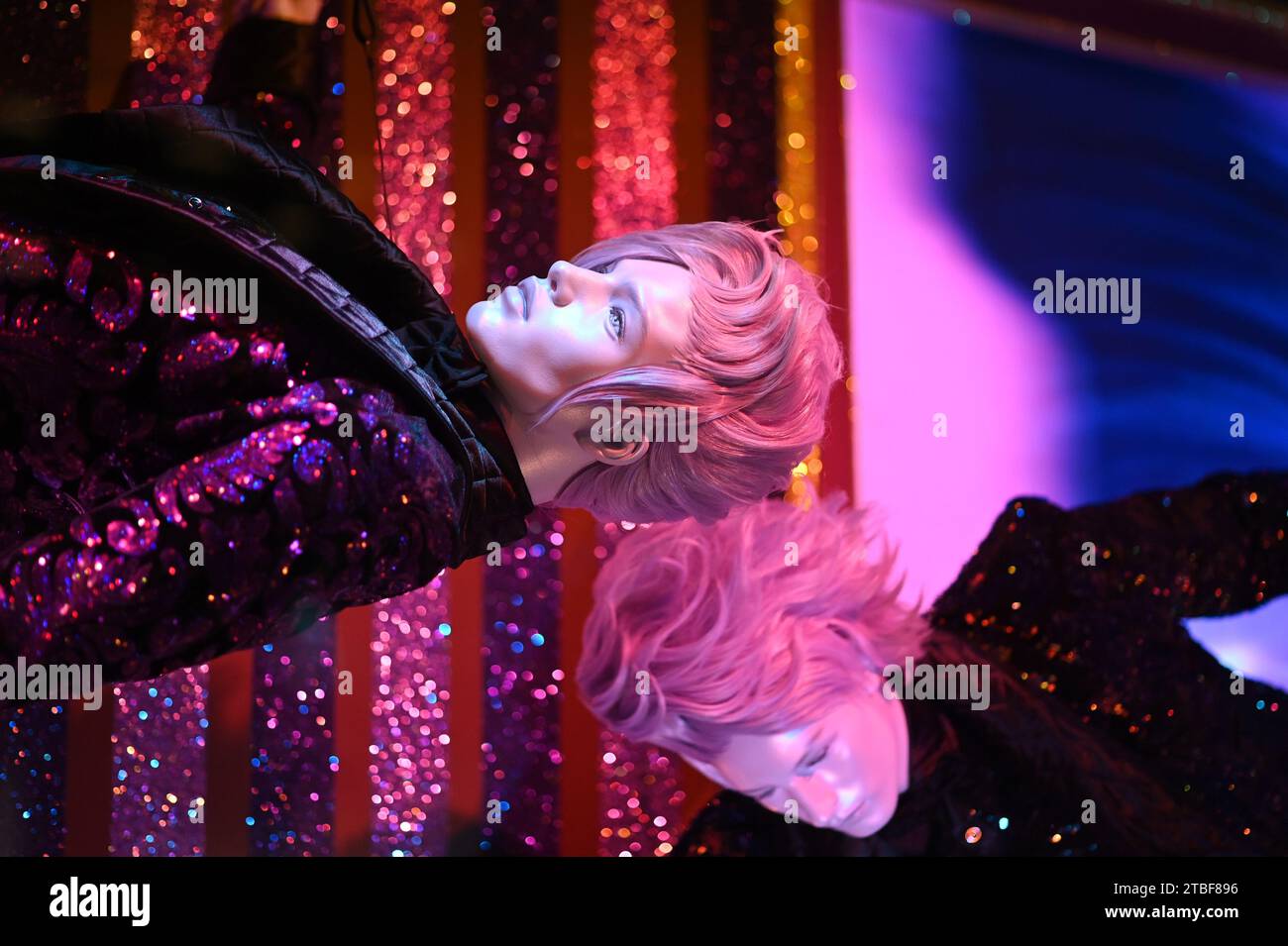 New York, USA. 06th Dec, 2023. View of the Willy Wonka themed ...