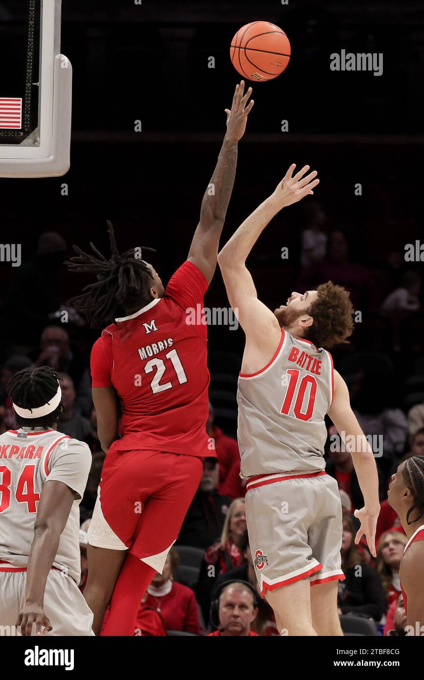 Columbus, Ohio, USA. 6th Dec, 2023. Ohio State Buckeyes forward Jamison ...
