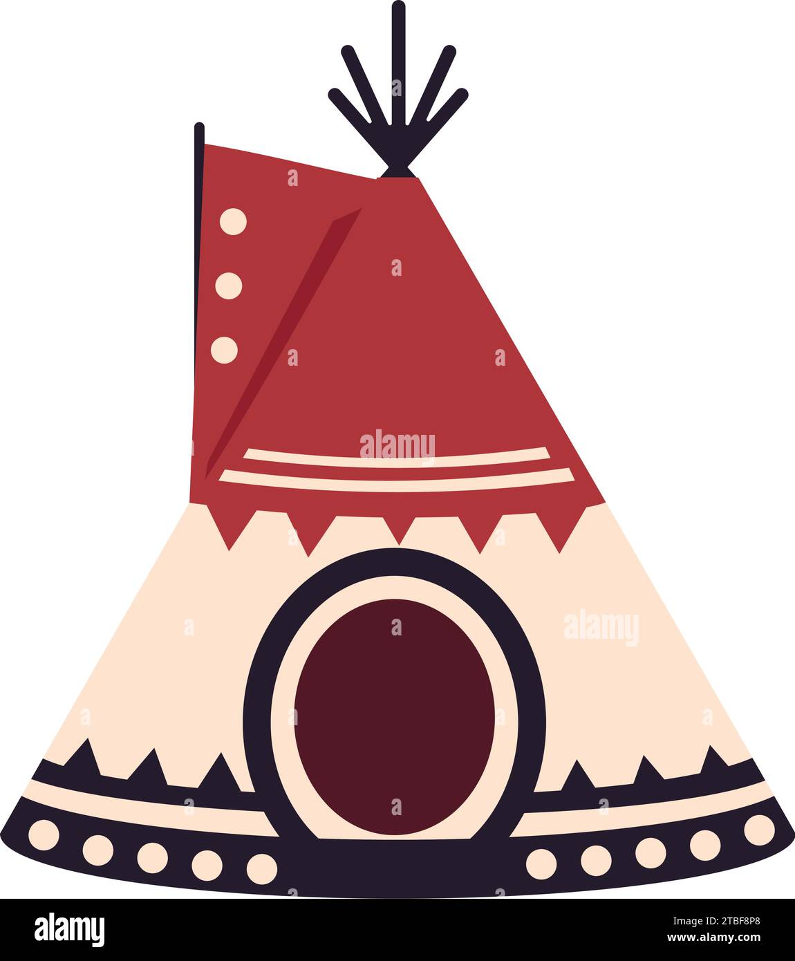 Tipi tipi Cut Out Stock Images & Pictures - Alamy