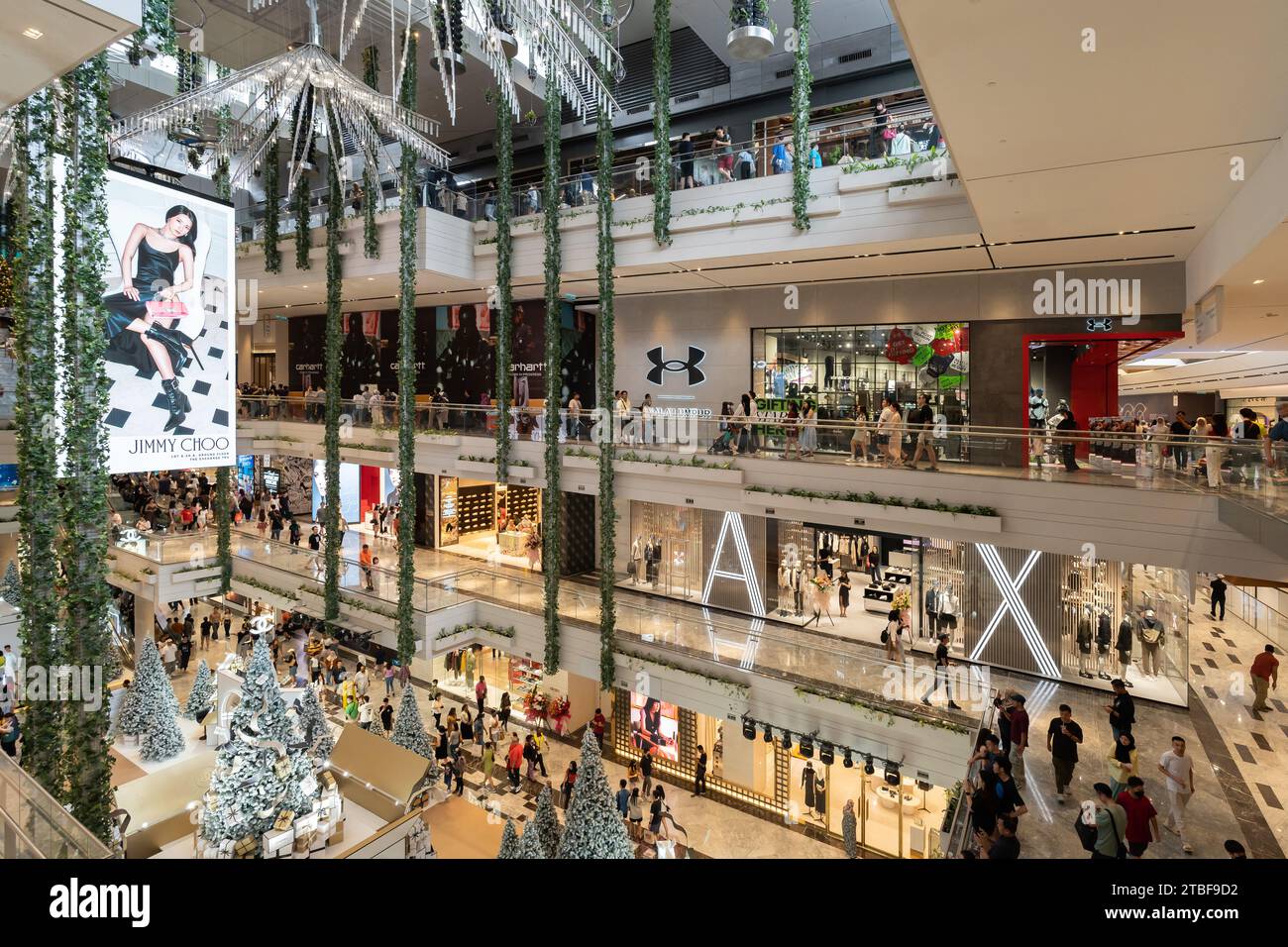 KL, Malaysia-Dec 2,2023 : People can seen exploring around The Exchange ...