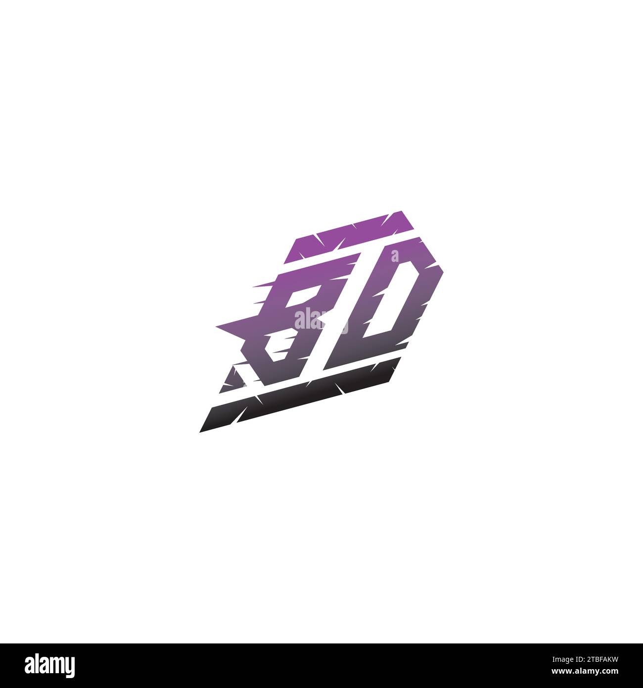 Bd gaming logo Stock Vector Images - Alamy