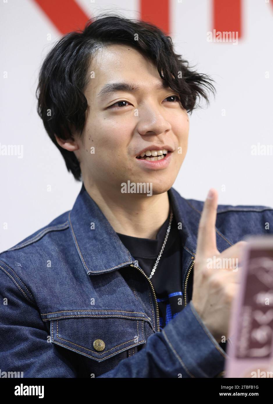 Takushi Izawa, YouTuber as the "Quiz King", poses for photo during an ...