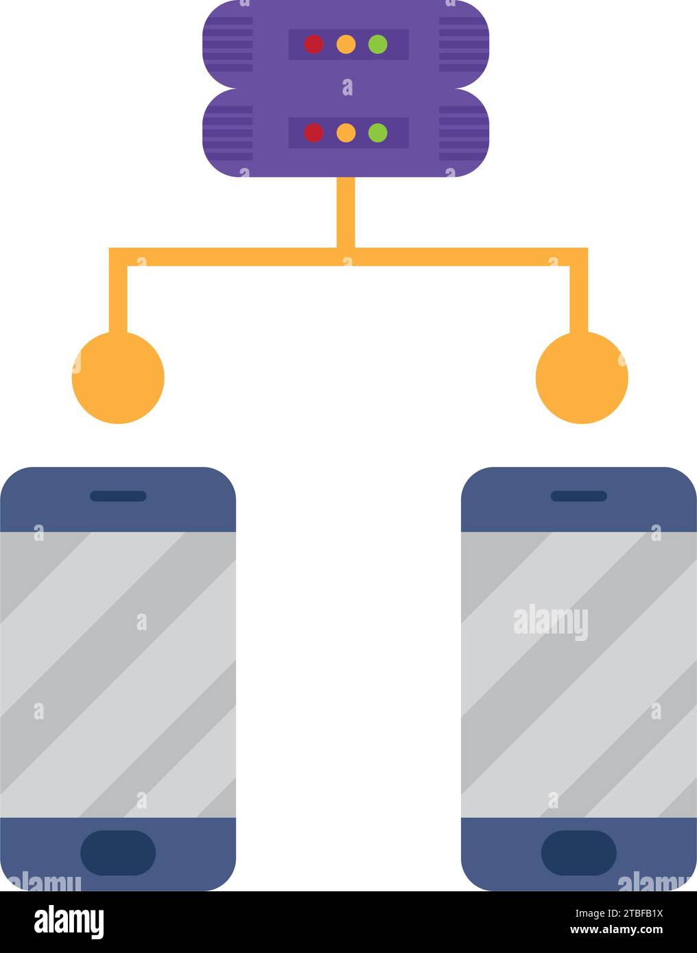 Data relationships Stock Vector Images - Alamy