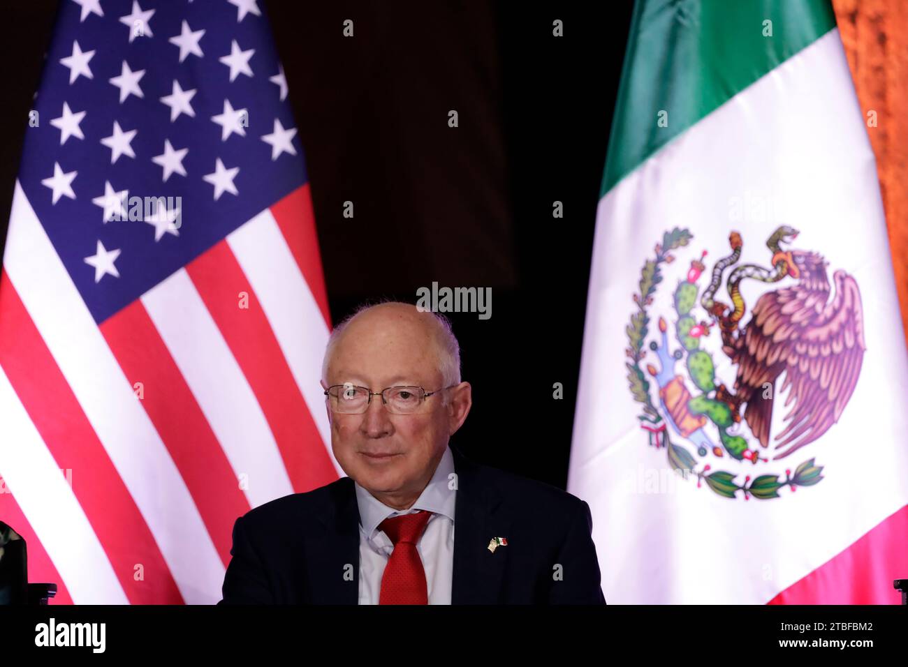 Mexico City, Mexico. 6th Dec, 2023. The US ambassador to Mexico, Ken ...