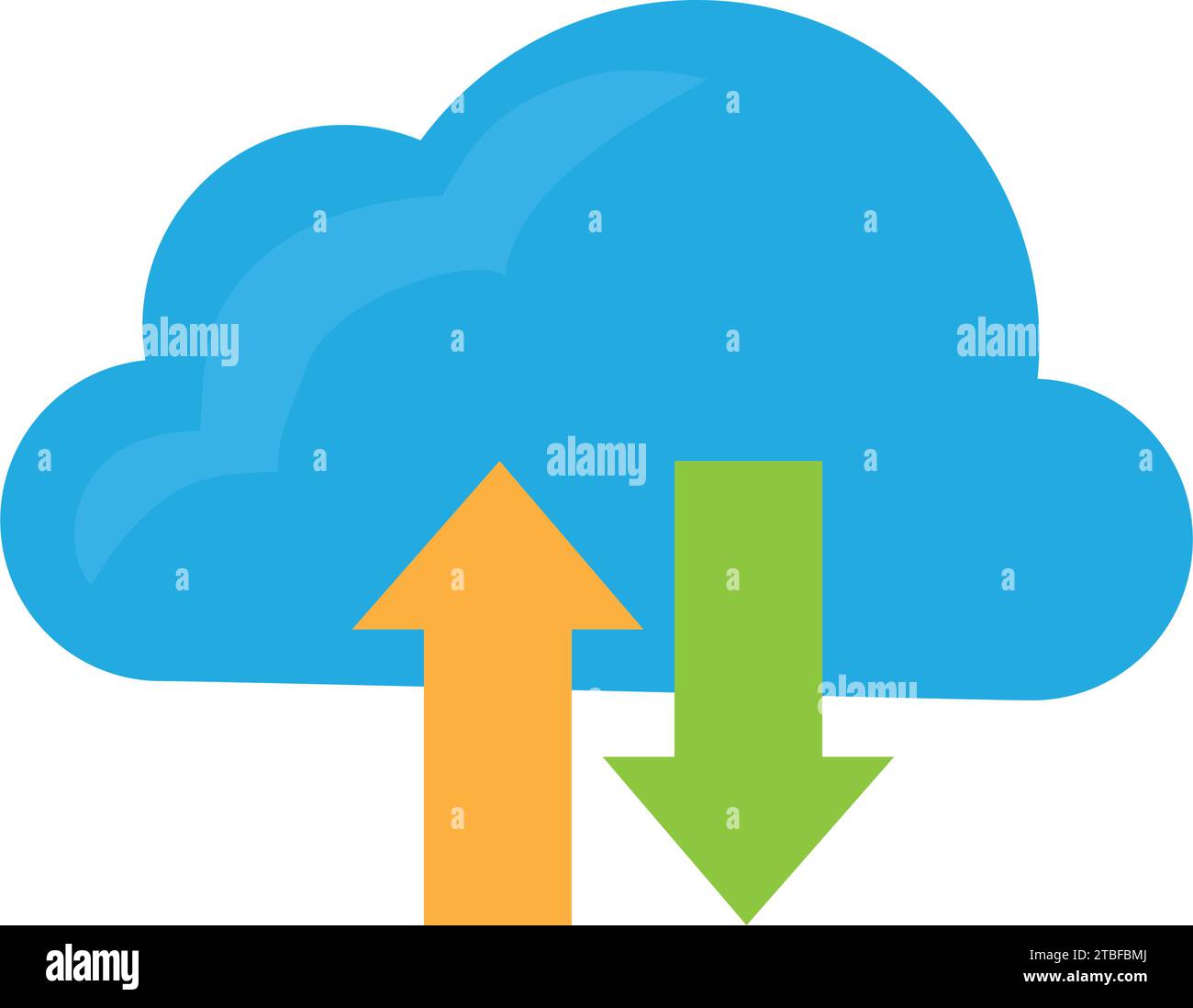 database cloud illustration Stock Vector Image & Art - Alamy