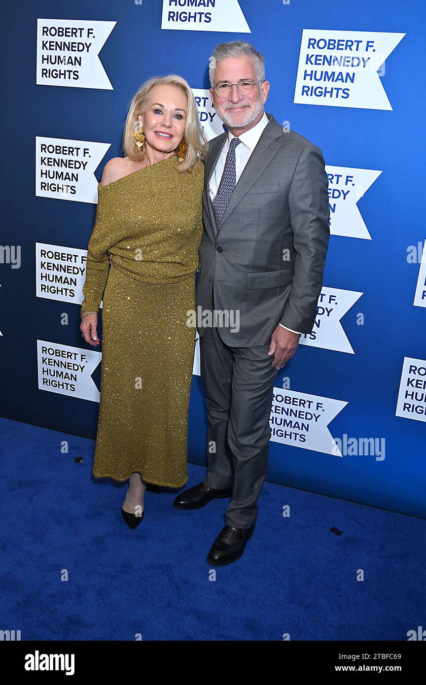 The Honorees Pam and Peter Barbey attend the Robert F Kennedy Ripple of ...