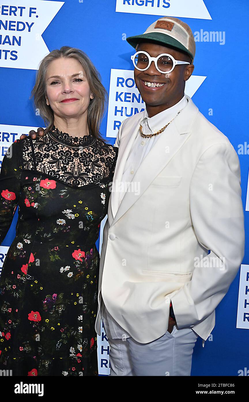 Kathryn Erbe and Jamel Robinson attend the Robert F Kennedy Ripple of ...