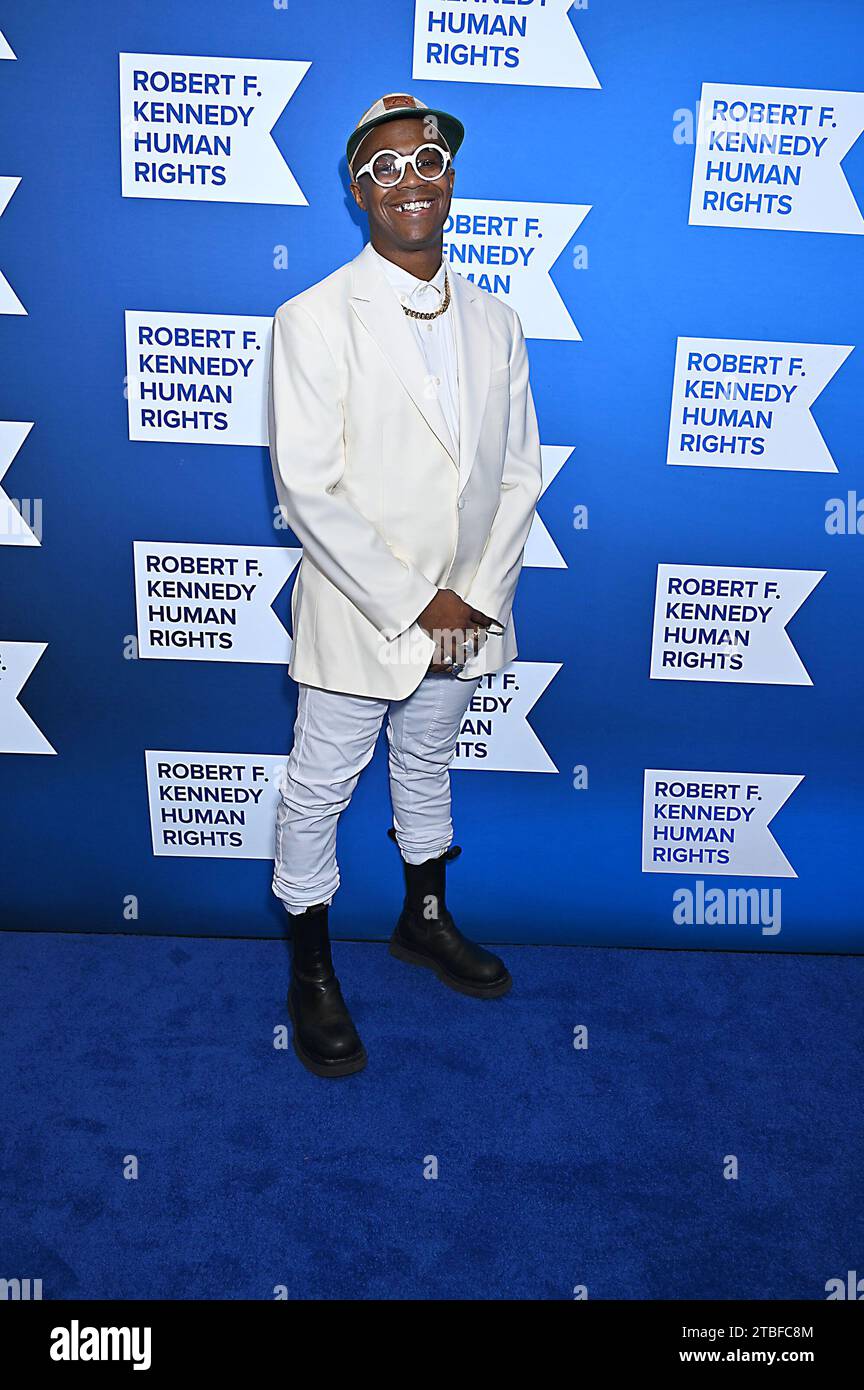Jamel Robinson attends the Robert F Kennedy Ripple of Hope Award Gala ...