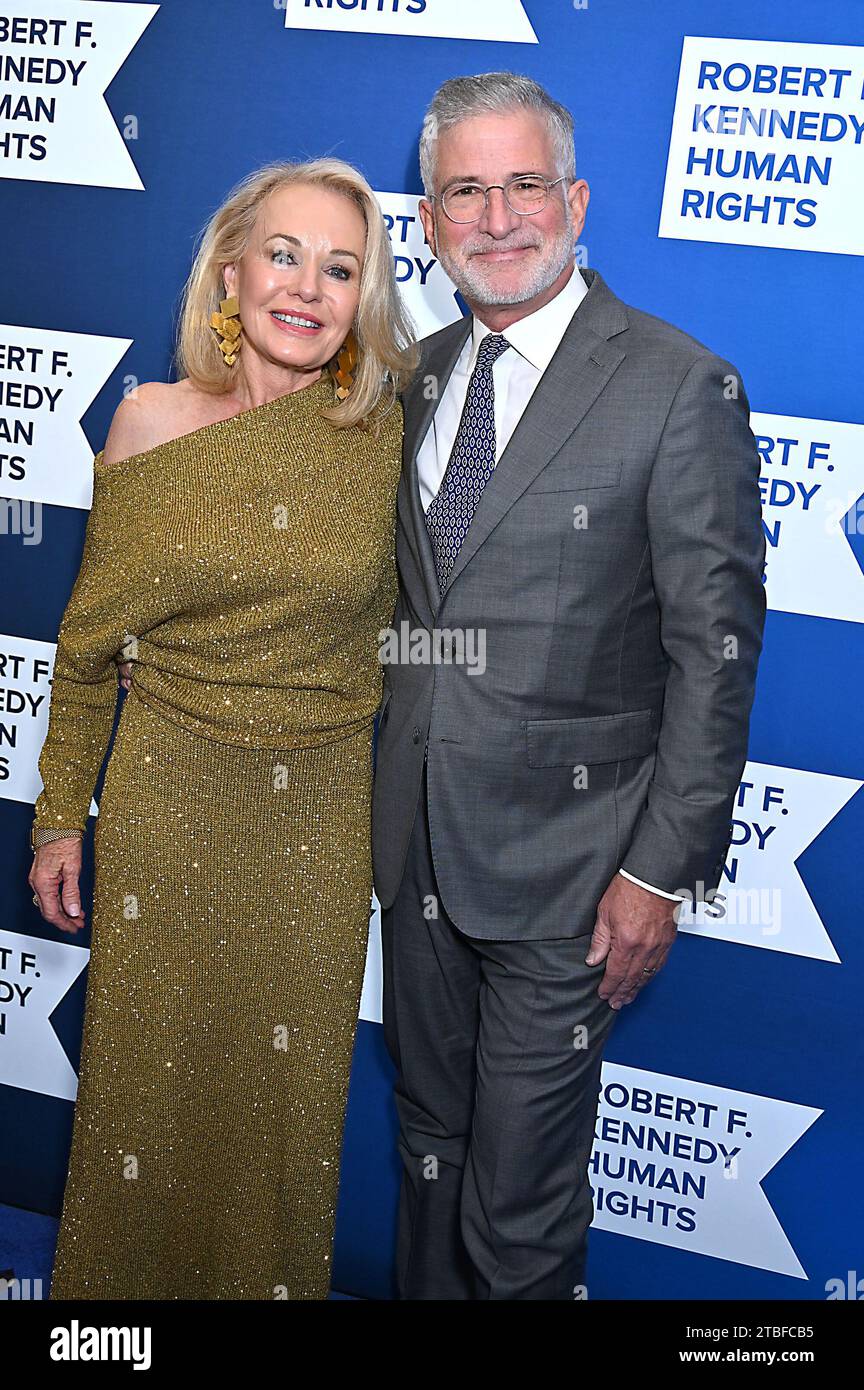 The Honorees Pam and Peter Barbey attend the Robert F Kennedy Ripple of ...