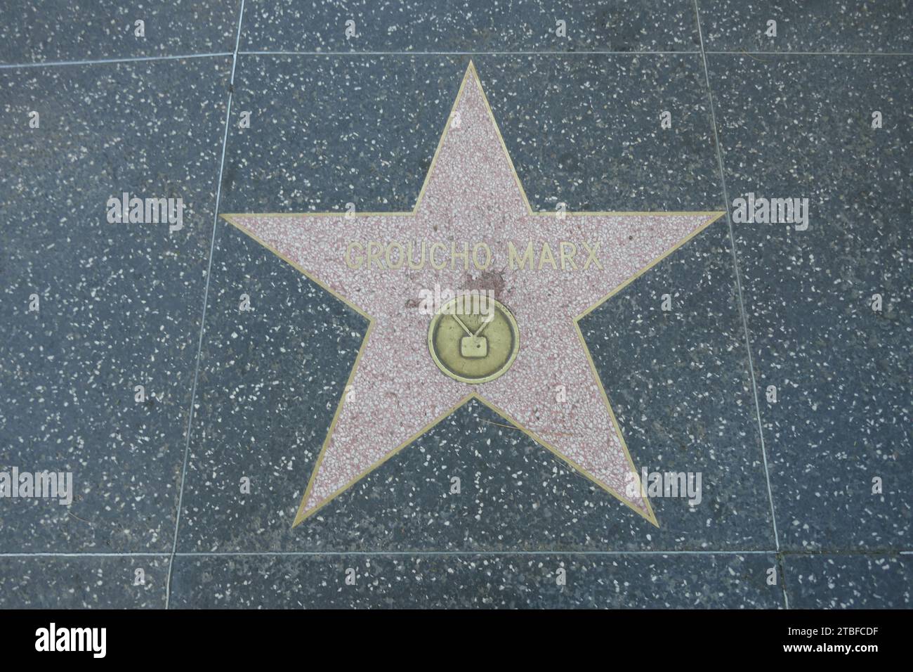 Hollywood, California, USA 5th December 2023 Comedian Groucho Marx ...