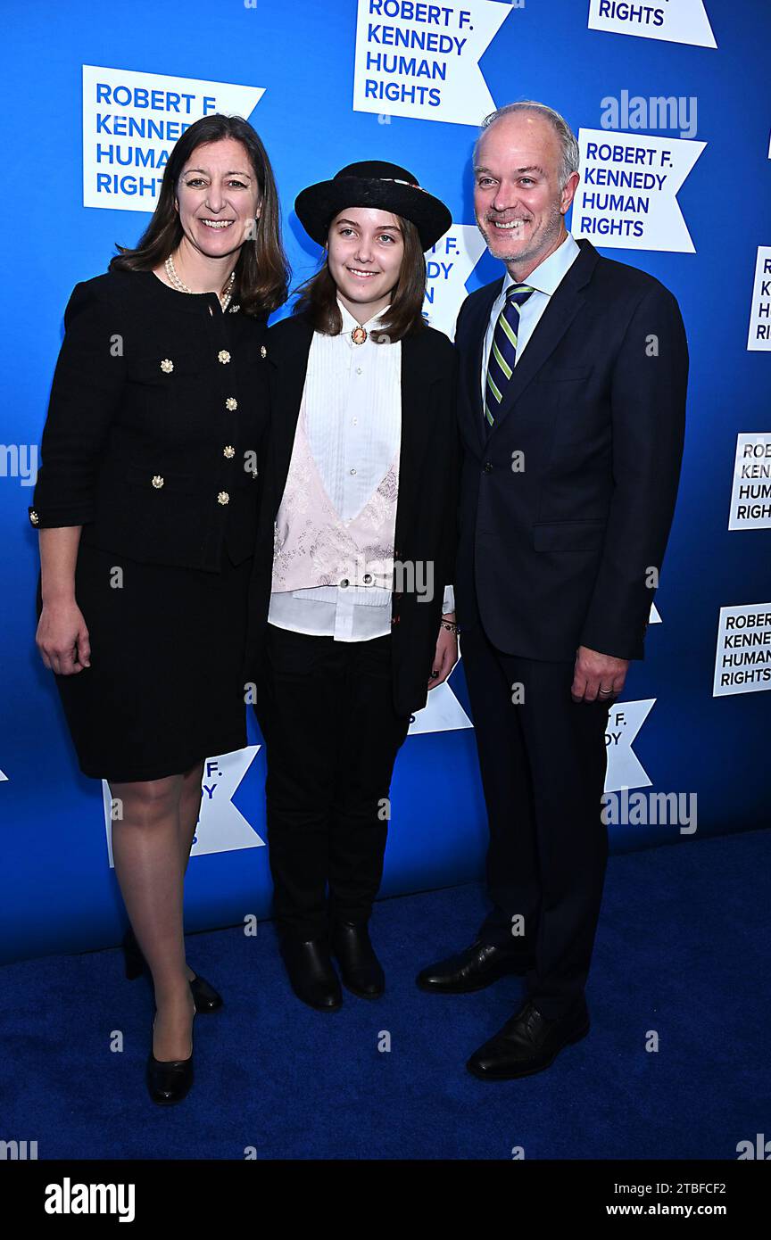 Rep Elaine Luria and family attend the Robert F Kennedy Ripple of Hope ...