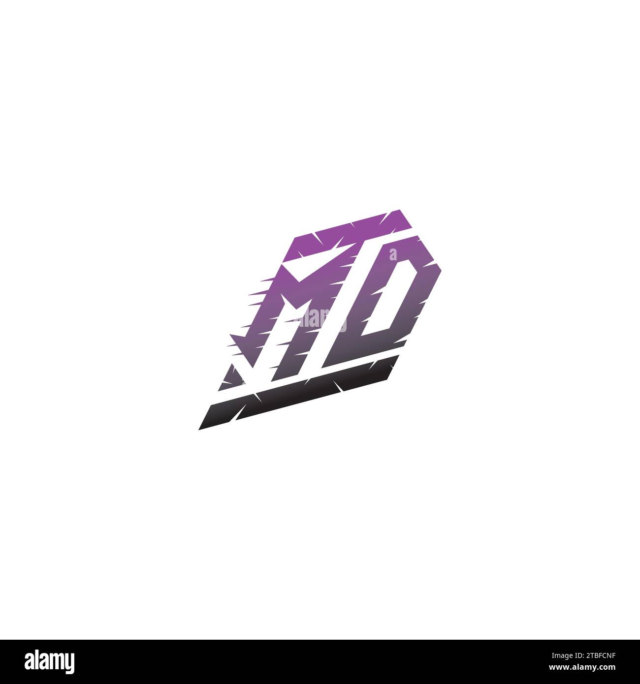 Md gaming logo Stock Vector Images - Alamy