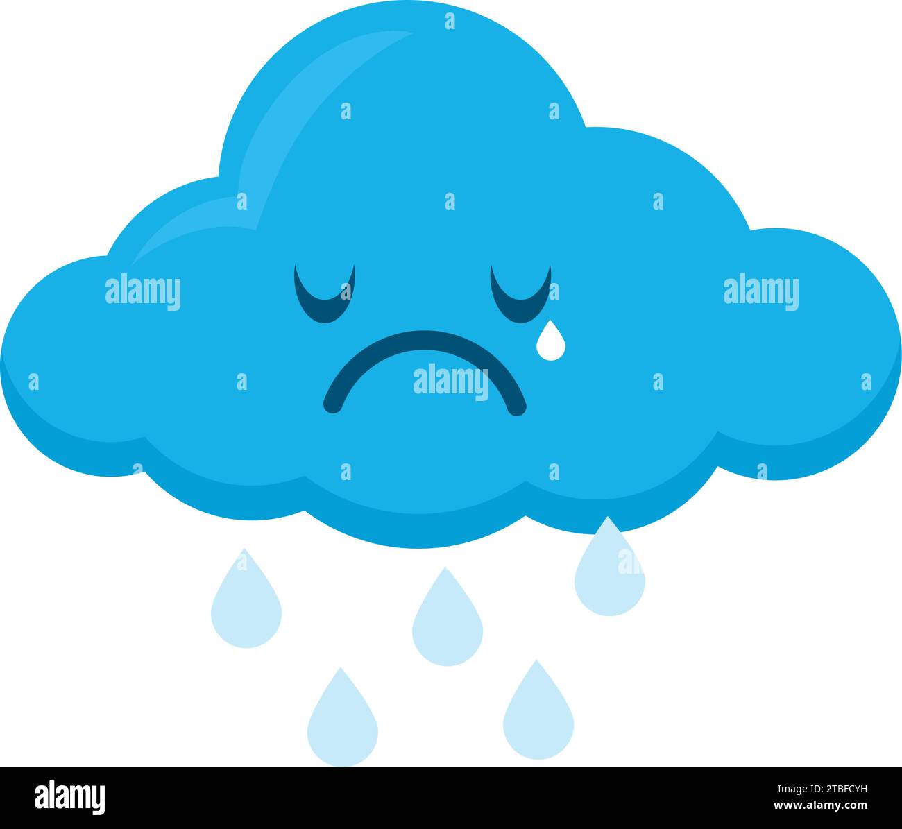blue monday cloud Stock Vector Image & Art - Alamy