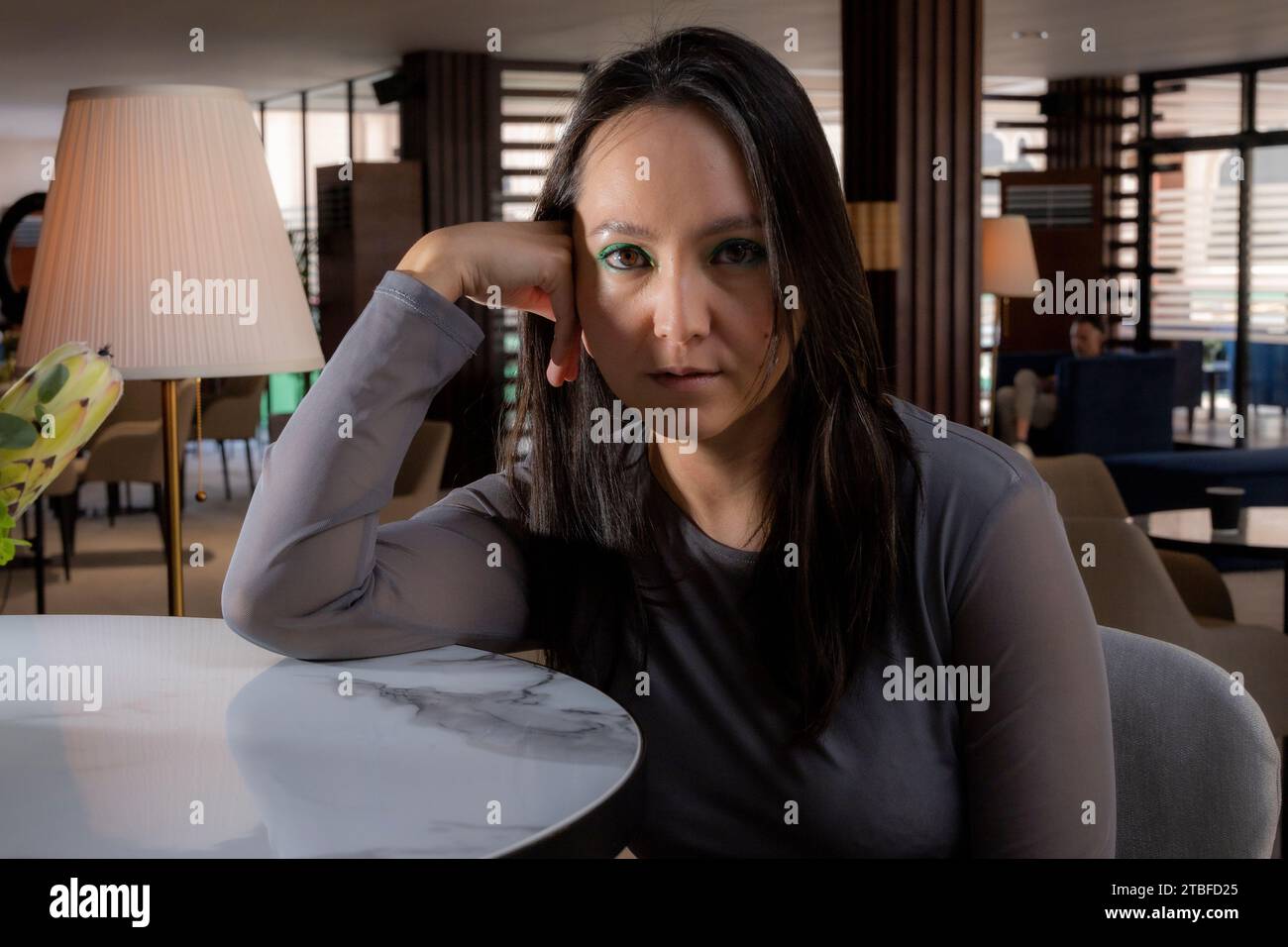 Director Amanda Nell Eu poses for portraits during a portrait session ...