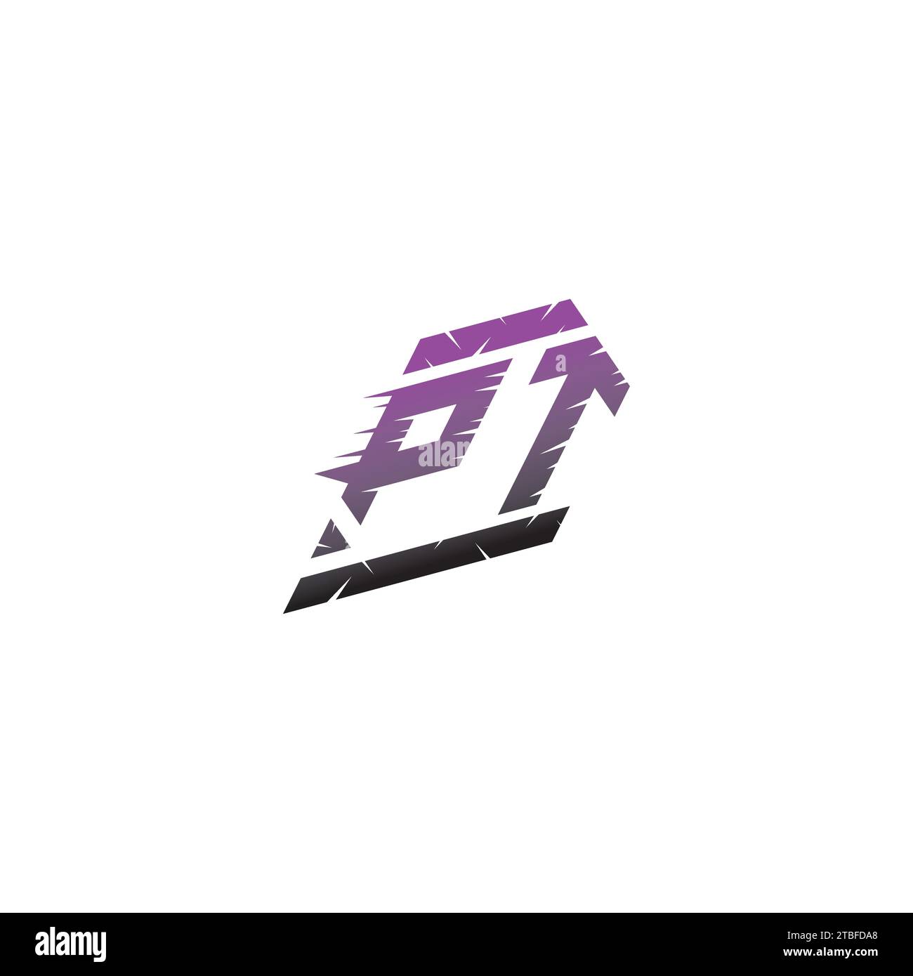 Letter pt logo Cut Out Stock Images & Pictures - Alamy