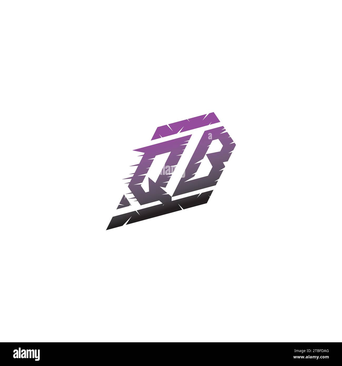 QB initial esport logo inspiration ideas for gaming team, youtube ...
