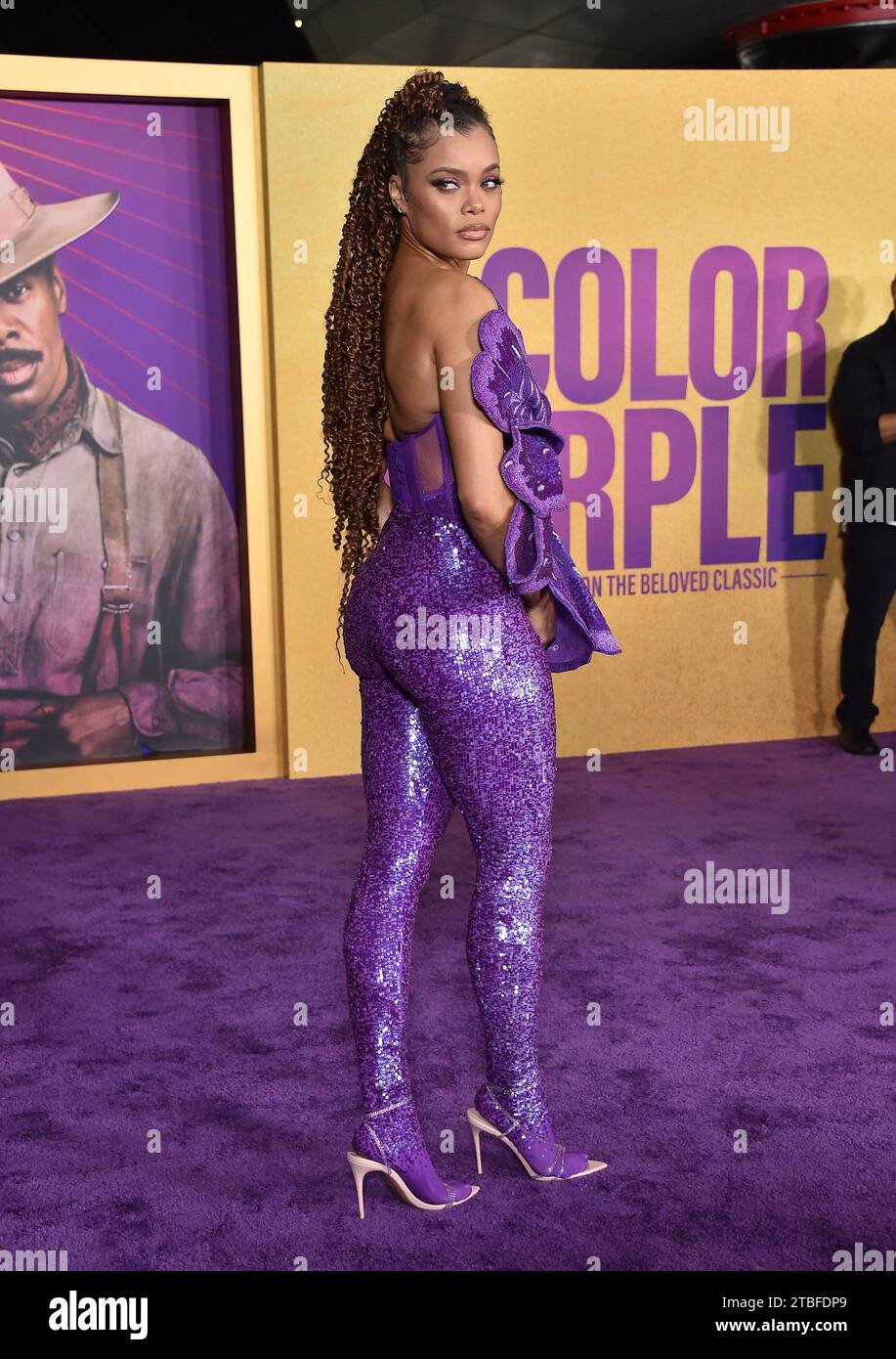 Beverly Hills, USA. 06th Dec, 2023. Andra Day arriving at “The Color ...