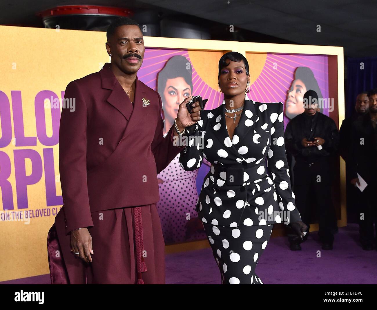 Beverly Hills, USA. 06th Dec, 2023. Colman Domingo and Fantasia Barrino ...