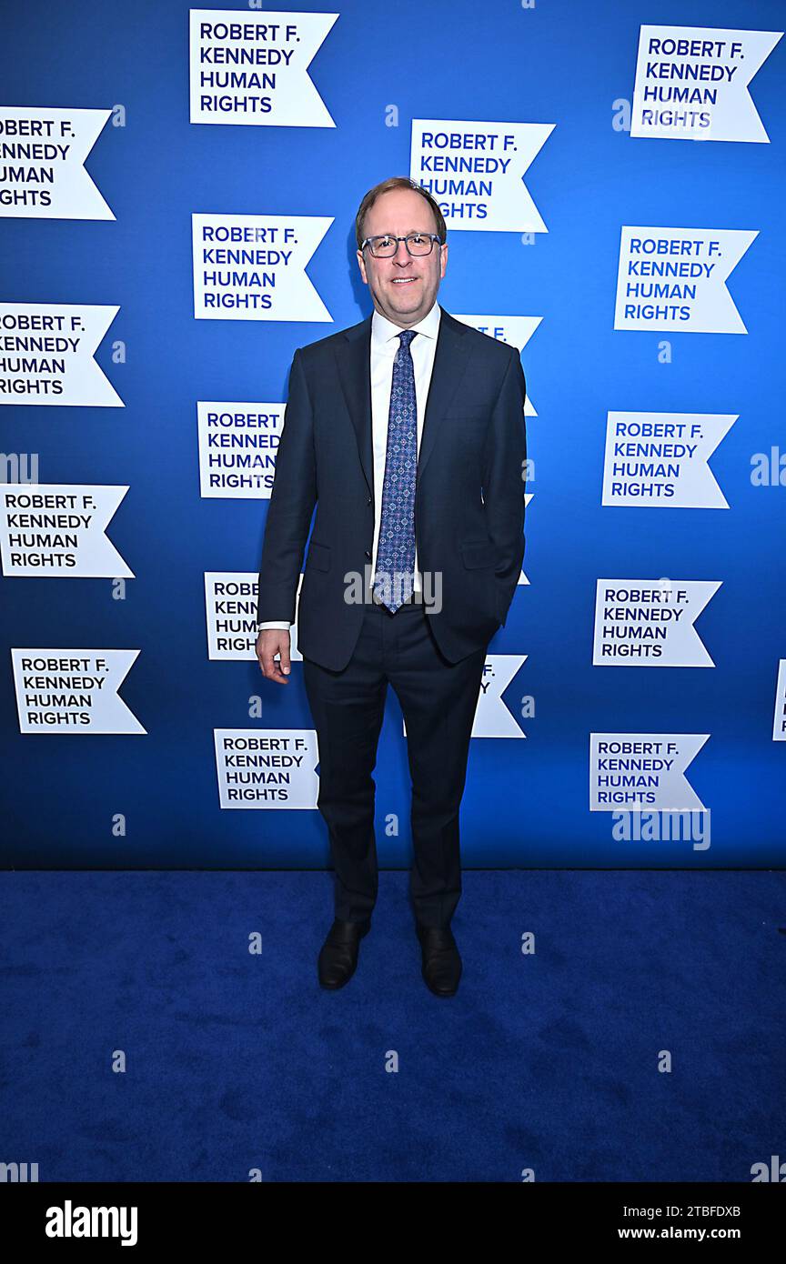 Jonathan Karl attends the Robert F Kennedy Ripple of Hope Award Gala at ...