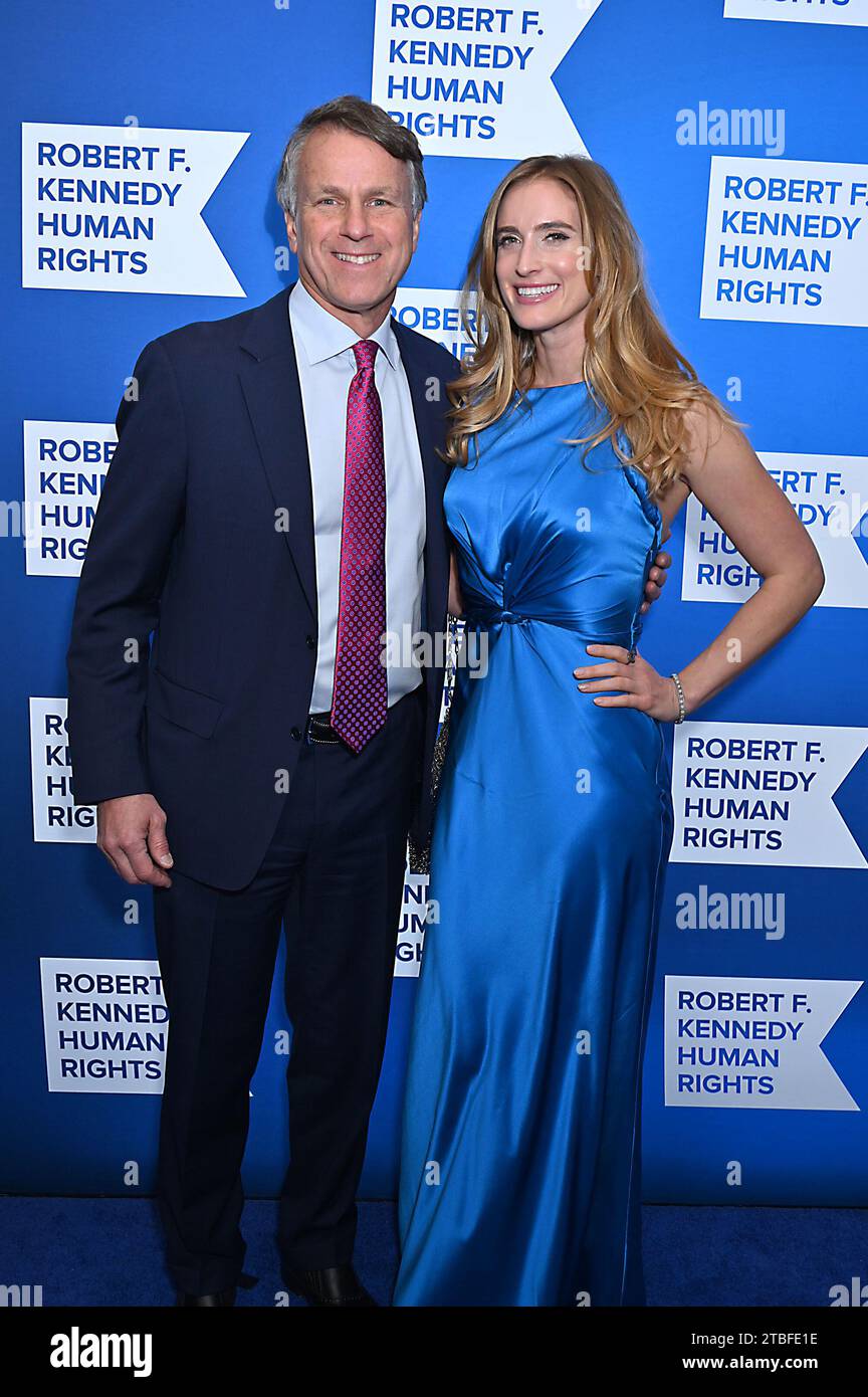 Glen Tullman and daughter Cayley Tullman attend the Robert F Kennedy ...