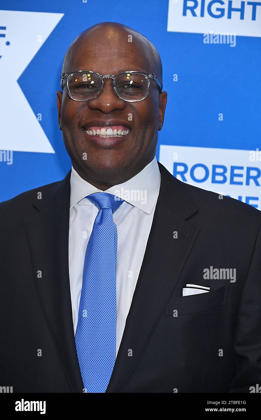 Harold Singleton attends the Robert F Kennedy Ripple of Hope Award Gala at The Midtown Hilton in ...