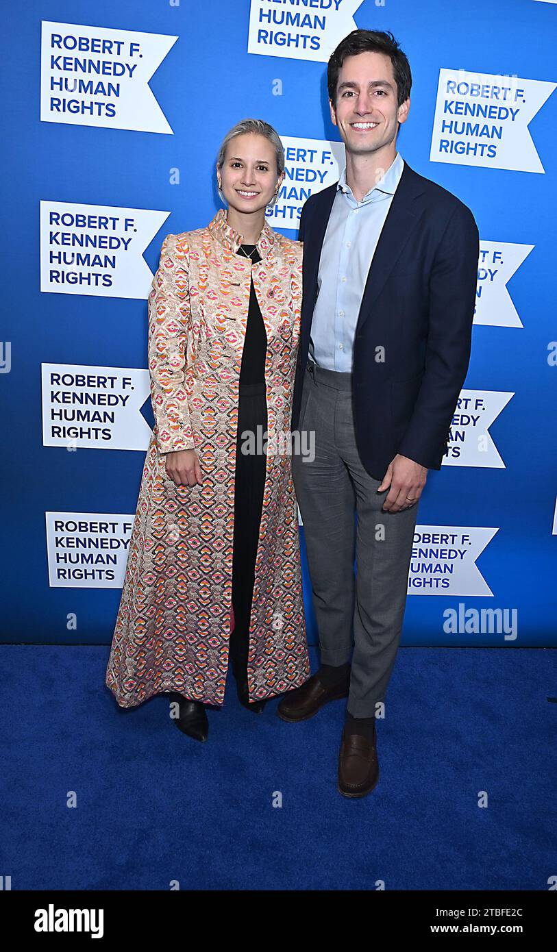 Zoe Weinberg & Michael O' Leary attends the Robert F Kennedy Ripple of ...