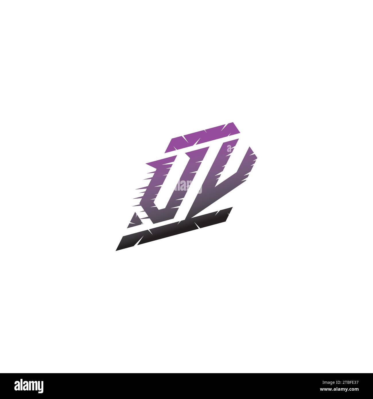 UV initial esport logo inspiration ideas for gaming team, youtube ...
