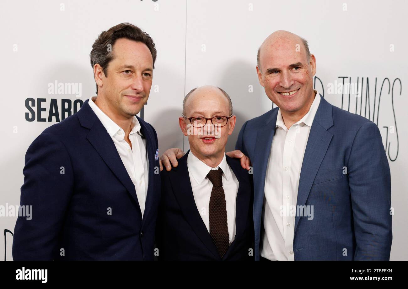 New York, United States. 06th Dec, 2023. David Greenbaum, Matthew ...