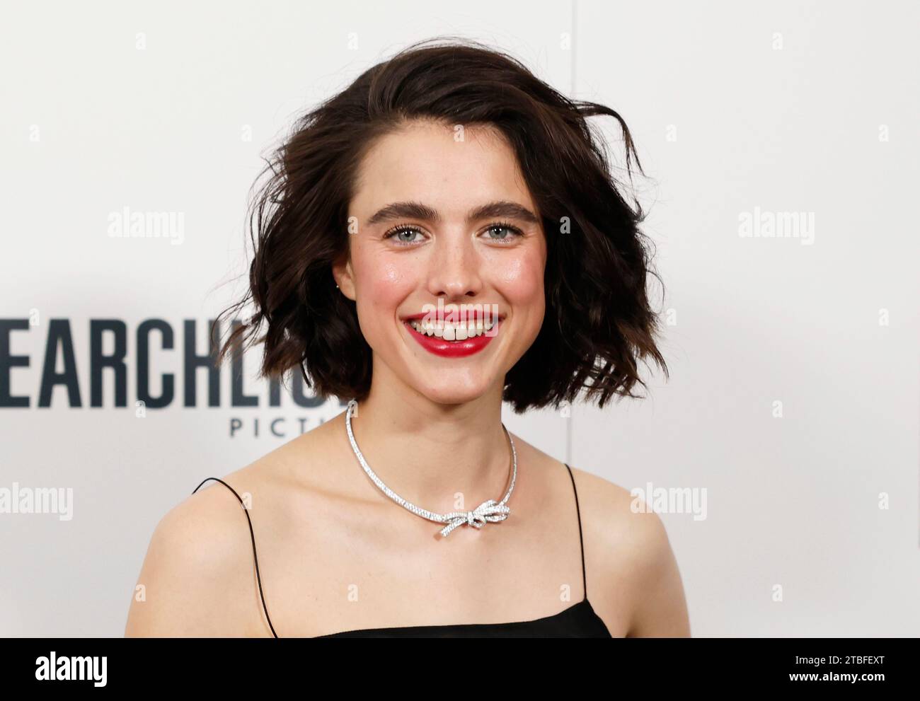 New York, United States. 06th Dec, 2023. Margaret Qualley arrives on ...