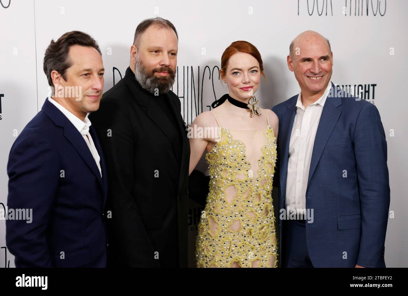 New York, United States. 06th Dec, 2023. David Greenbaum, Matthew ...