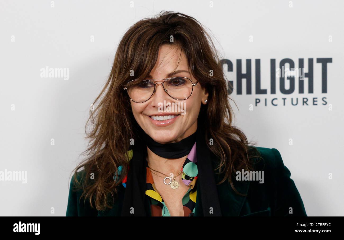 New York, United States. 06th Dec, 2023. Gina Gershon arrives on the ...