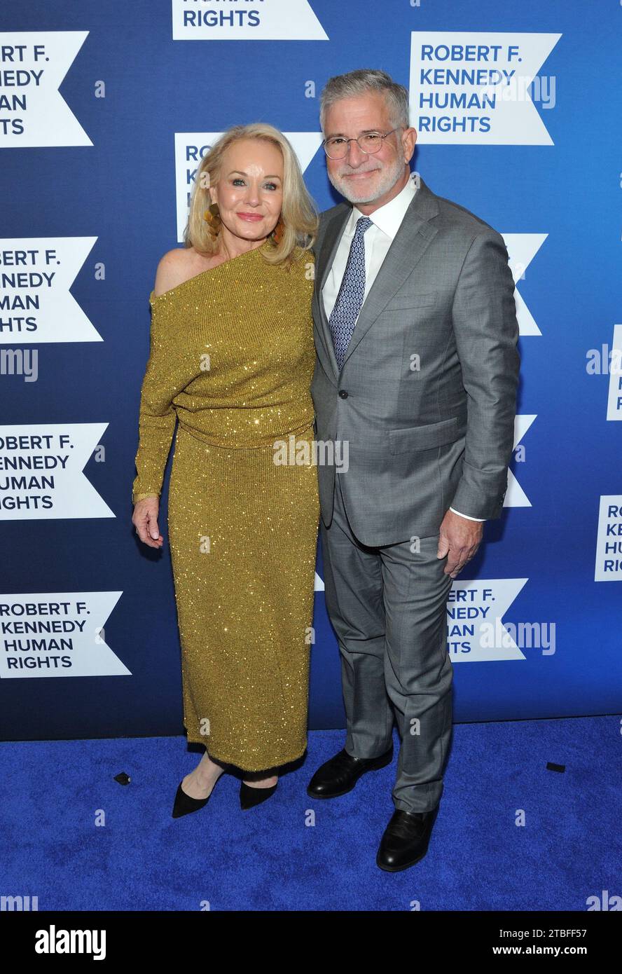 New York, USA. 06th Dec, 2023. L-R: Pam Barbey and Peter Barbey attend ...