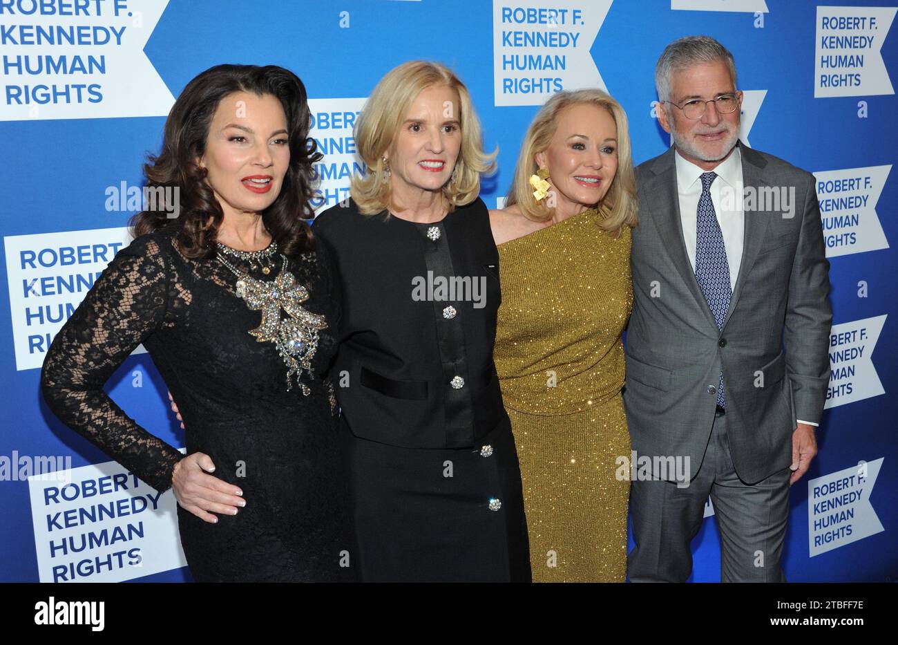 New York, USA. 06th Dec, 2023. L-R: Fran Drescher, Kerry Kennedy, Pam ...