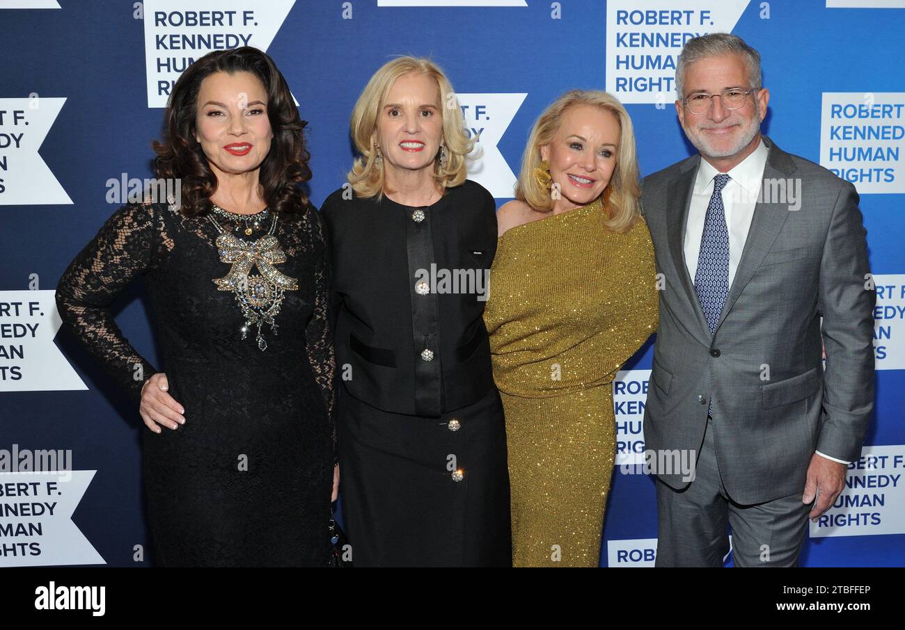 New York, USA. 06th Dec, 2023. L-R: Fran Drescher, Kerry Kennedy, Pam ...
