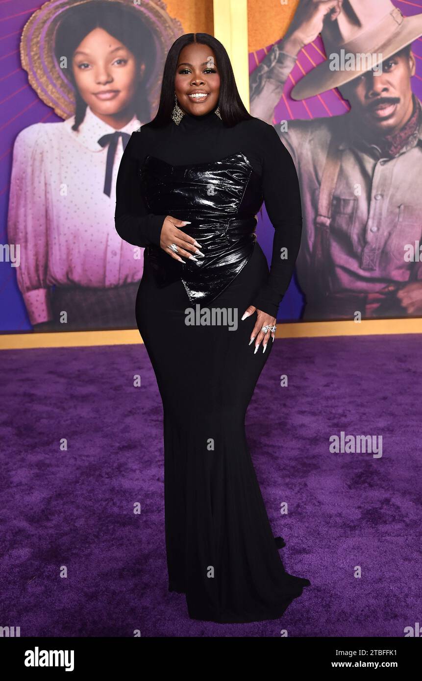 Beverly Hills, USA. 06th Dec, 2023. Amber Riley arriving at “The Color ...