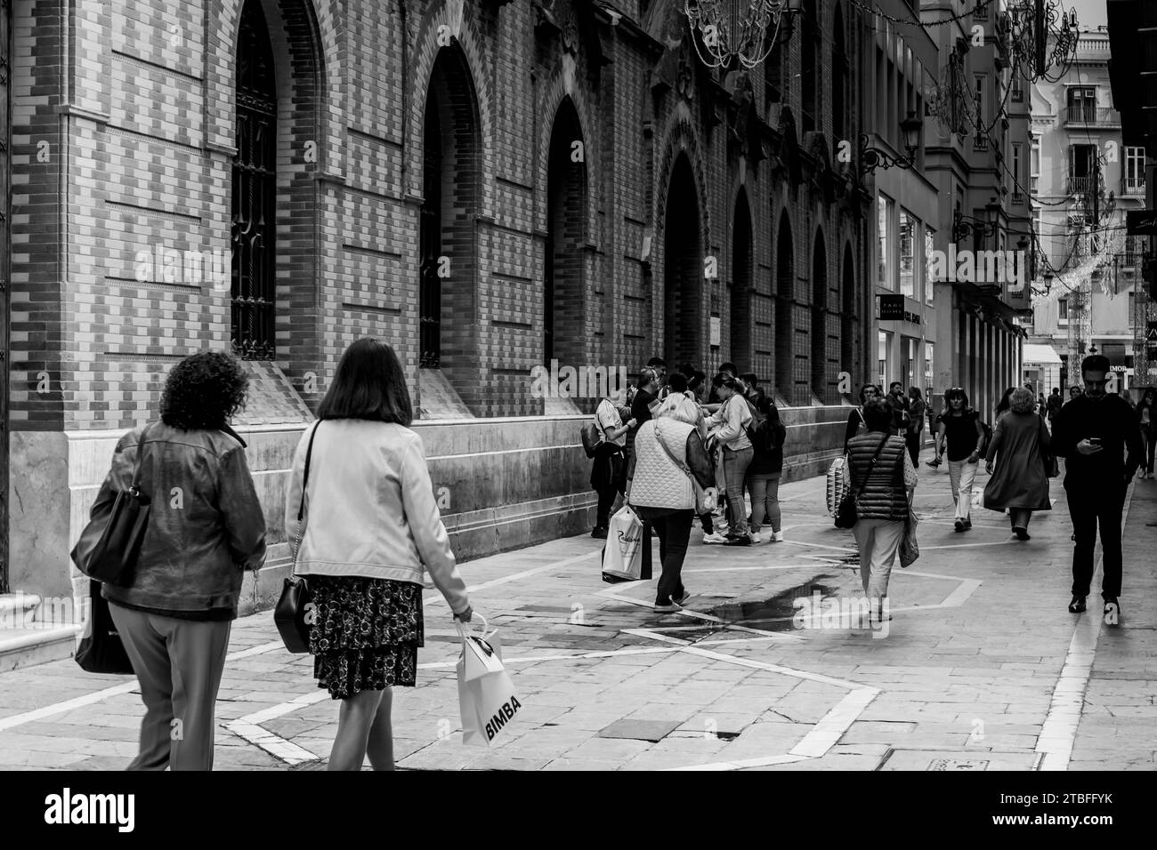Street Photography Malaga Spain Stock Photo - Alamy